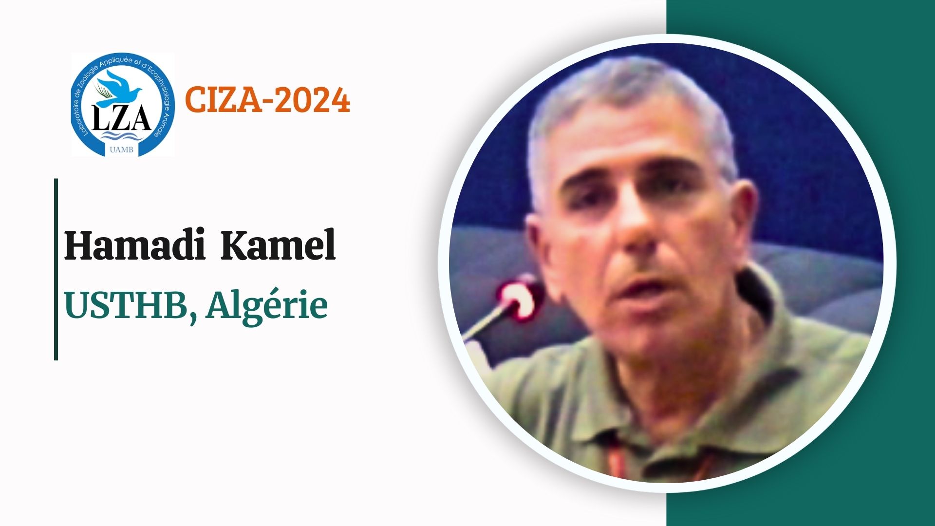 Communication de M. Hamadi Kamel, (USTHB, Algérie) : Impact d'une lutte ...
