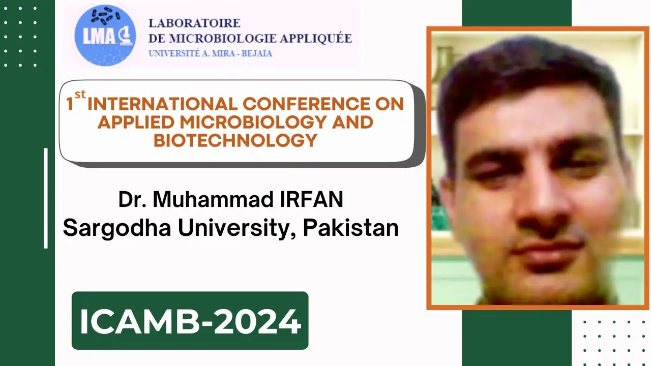 Communication par visioconférence de Dr. Muhammad IRFAN (Sargodha ...